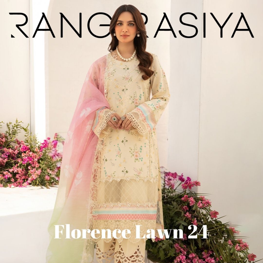 Rang Rasiya Florence Summer Unstitched Collection 2024