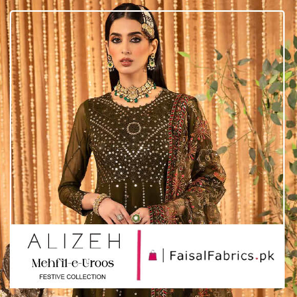 Alizeh Mehfil-e-Uroos Festive Unstitched Collection 2023