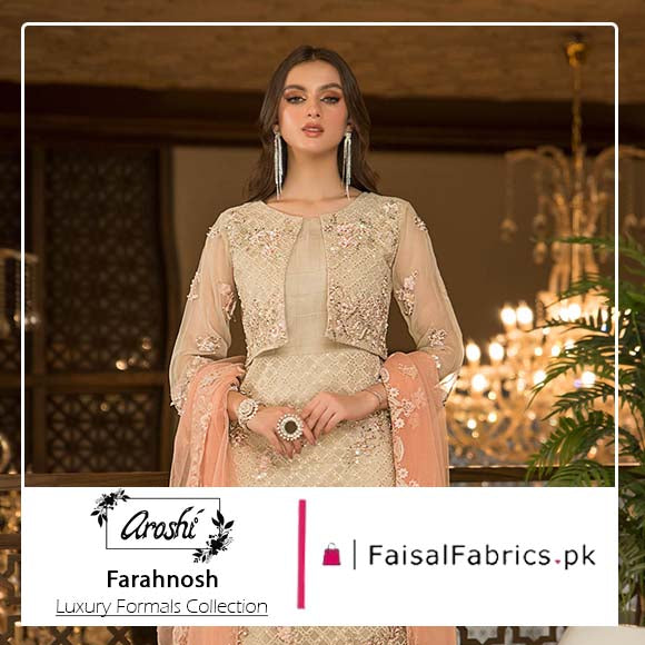 Aroshi Farahnosh Unstitched Luxury Formals Collection