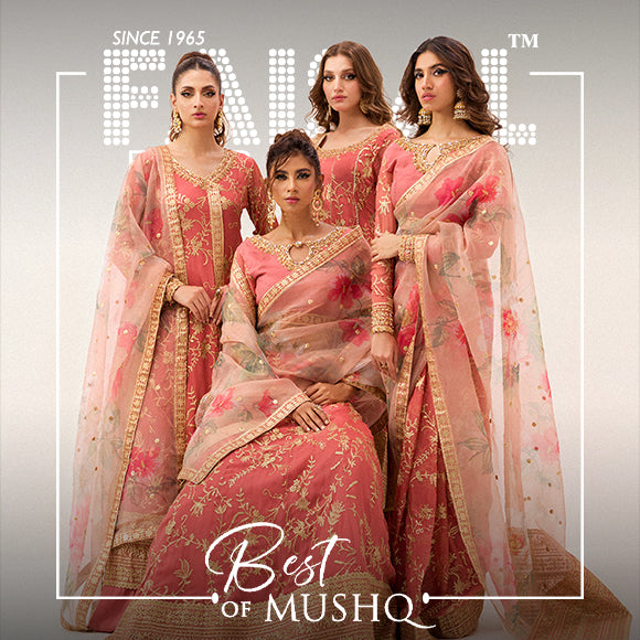 Best of Mushq Unstitched Luxury Formals Collection 2024