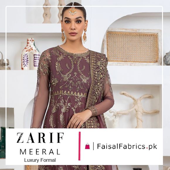 Meeral by Zarif Unstitched Luxury Formal Collection 2023