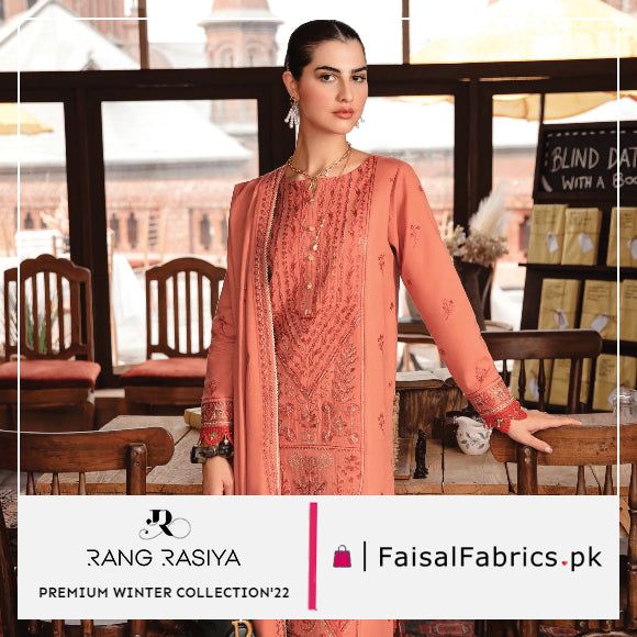 Rang Rasiya Unstitched Premium Winter Collection 2022