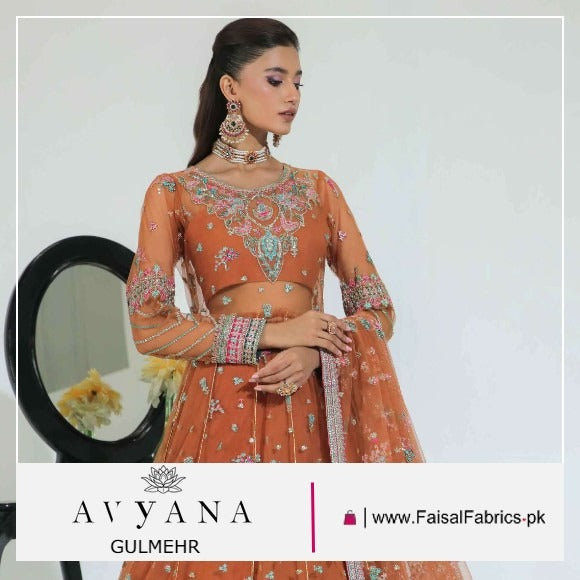 Avyana Gulmehr Embroidered Formals Collection 2022