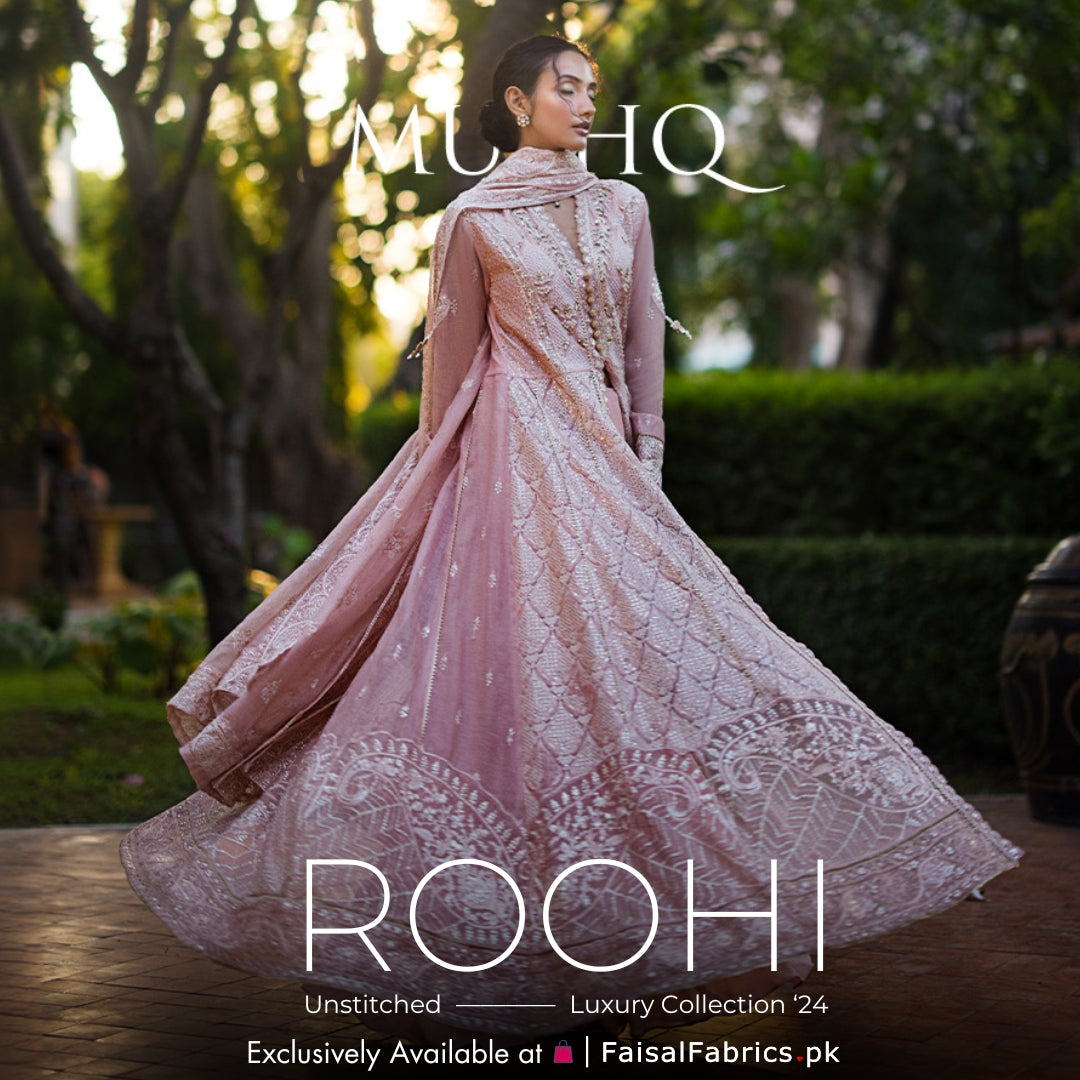 Roohi by Mushq Unstitched Luxury Formal Collection 2024