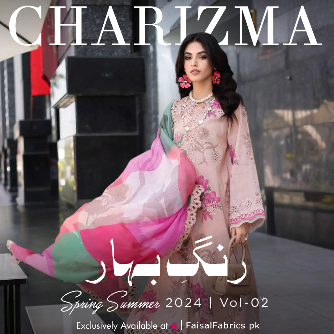 Charizma Rang-e-Bahar Col-02 Spring Summer Unstitched Collection 2024