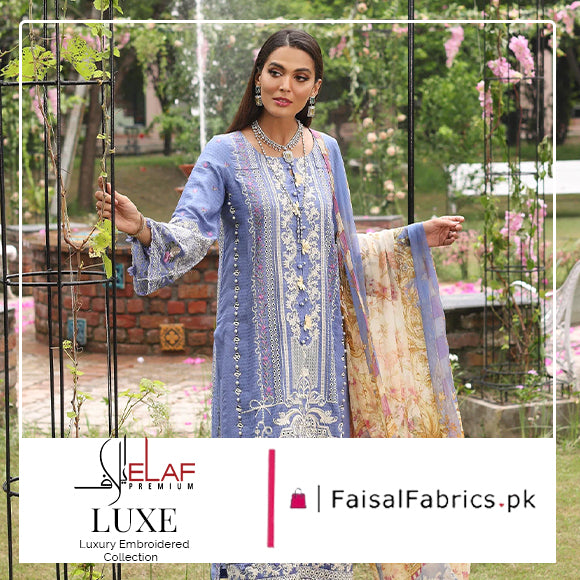 Luxe by Elaf Premium Luxury Embroidered Unstitched Collection 2023