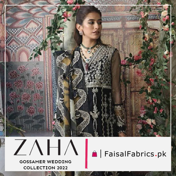 Gossamer by Zaha Unstitched Wedding Collection 2022