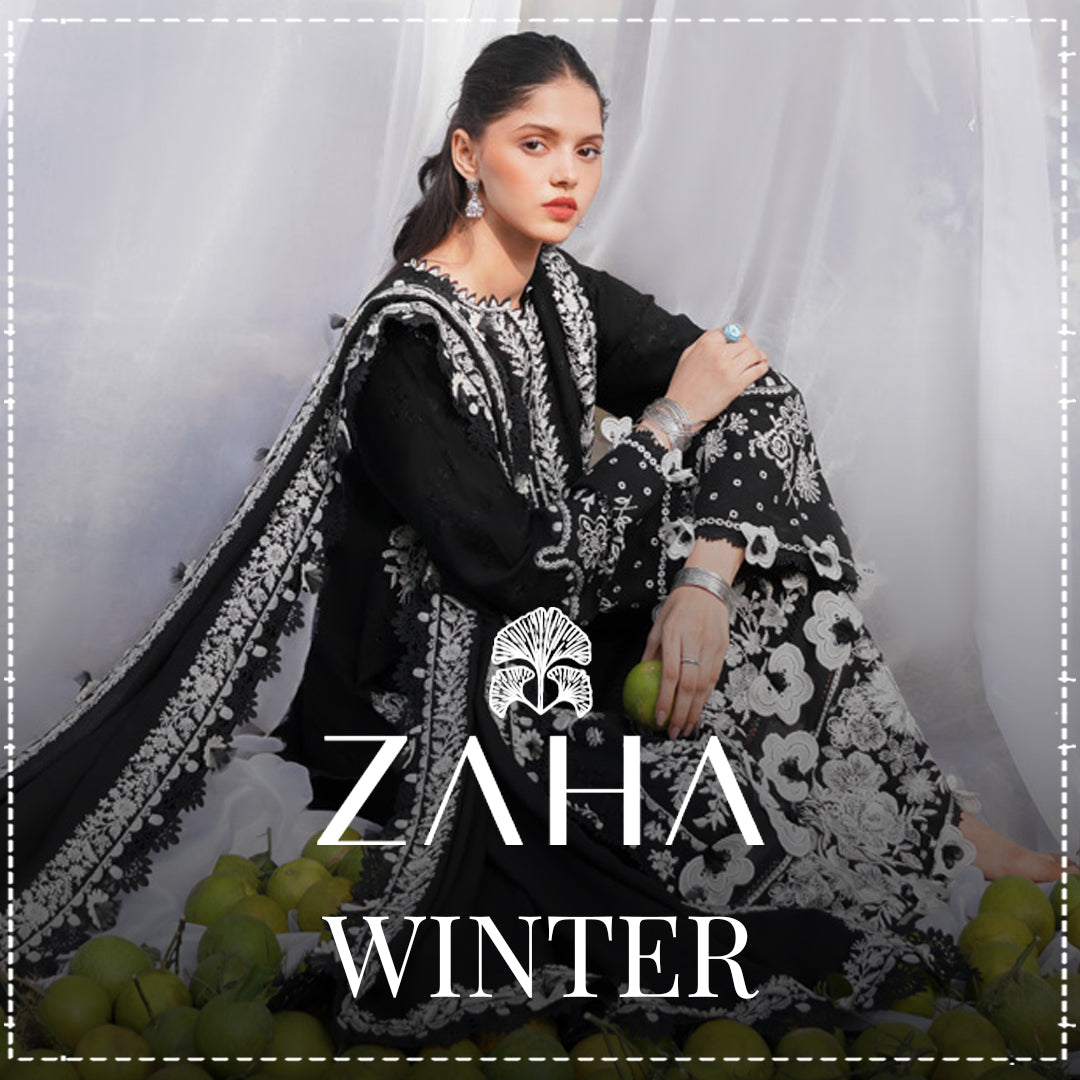 ZAHA Winter Unstitched Collection Vol-02 2023