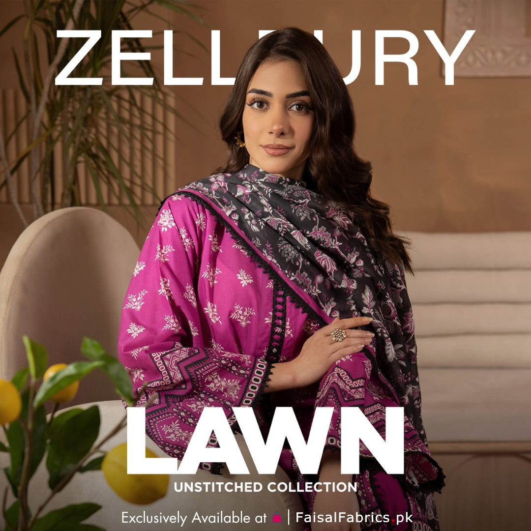 Zellbury Lawn Collection 2024 Online With Prices - FaisalFabrics.pk