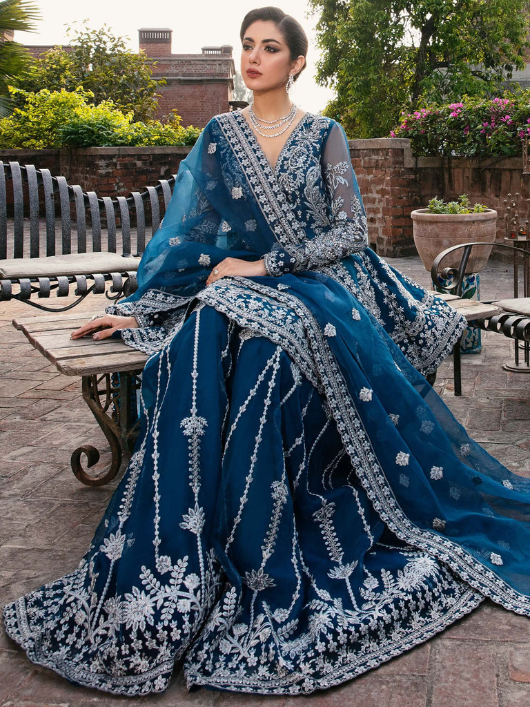 Layali Formals By Akbar Aslam Embroidered Organza Suit - NAYARA