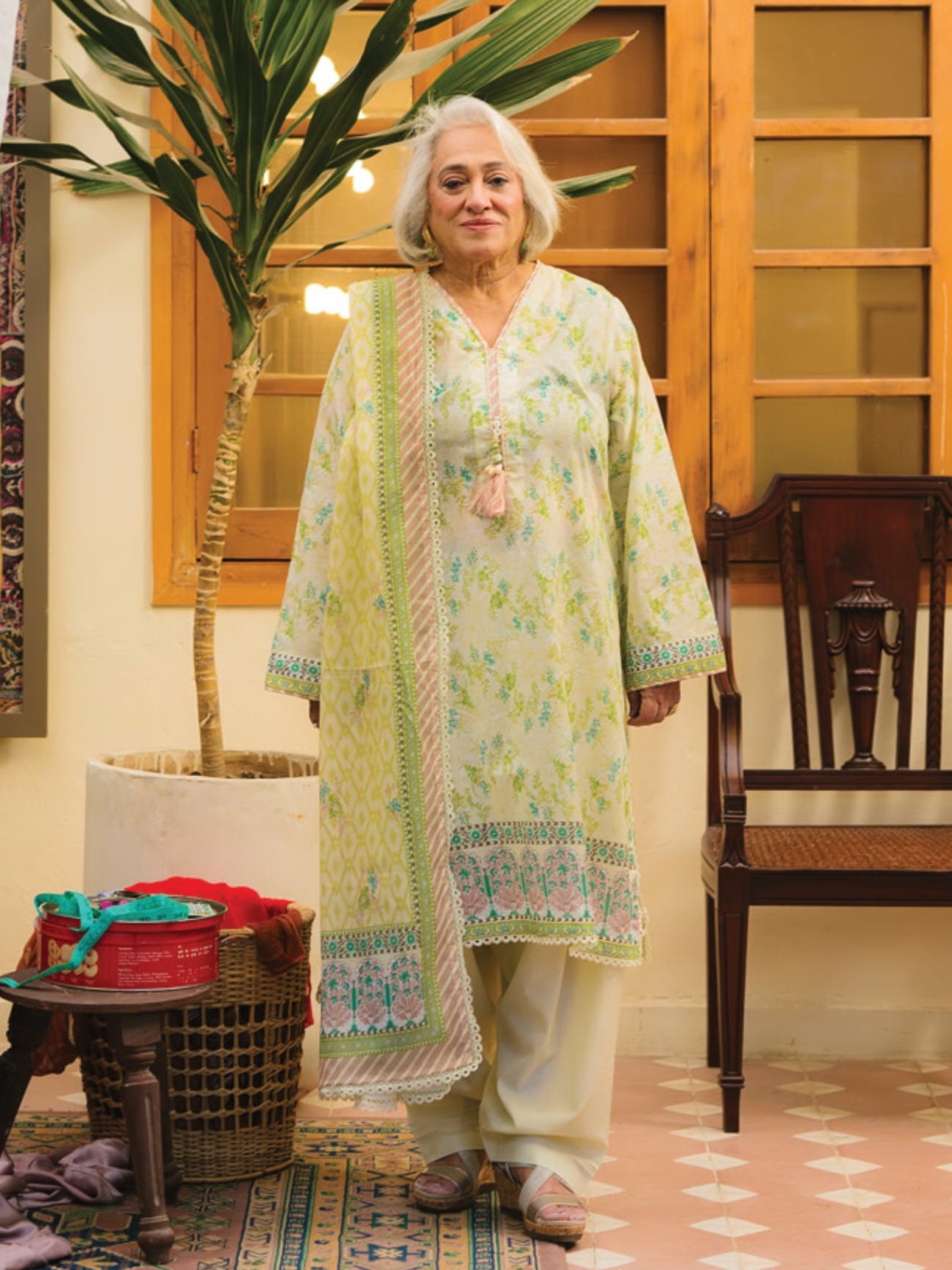 Gul Ahmed Tribute To Mother Unstitched Lawn 3Pc Suit CL-52126 B