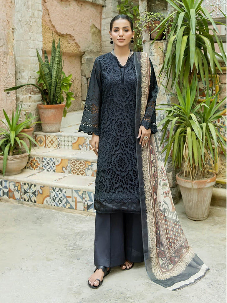 Camila by Johra Chikankari Lawn Unstitched 3 Piece Suit JH-641