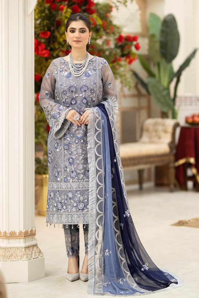 Falesia by Imrozia Premium Unstitched Masuri 3Pc Suit L-263 Valerie