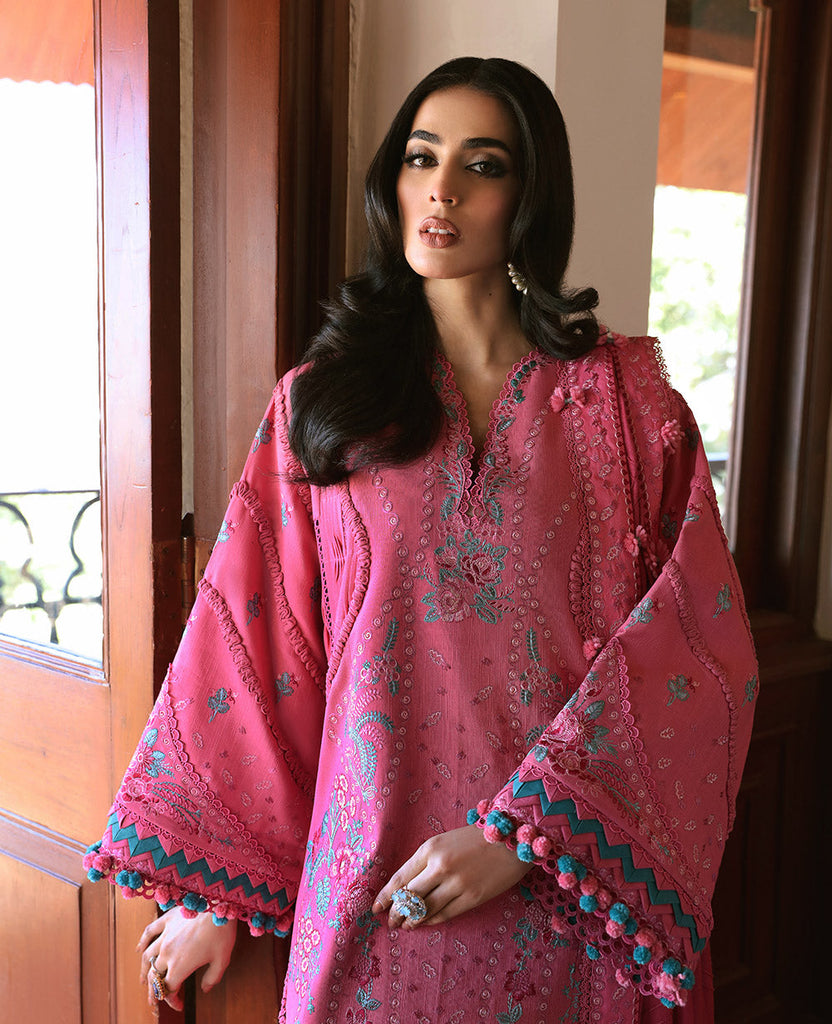 Noemie by Republic Womenswear Unstitched Khaddar 3Pc Suit NWU23-D5-A