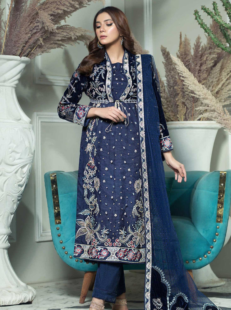 Velvet Collection For Womens Designer Velvet Suits Online | FaisalFabrics