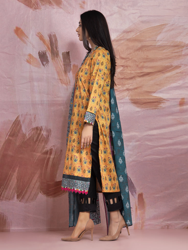 ACE Galleria Merak Printed Lawn Unstitched 2Pc Suit A-WUSDS22-098