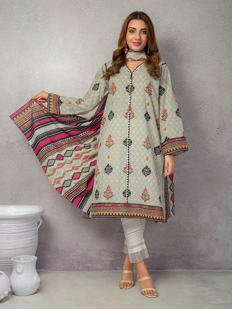 ACE Galleria Digital Printed Unstitched 2 Piece Khaddar Suit ACE 12171