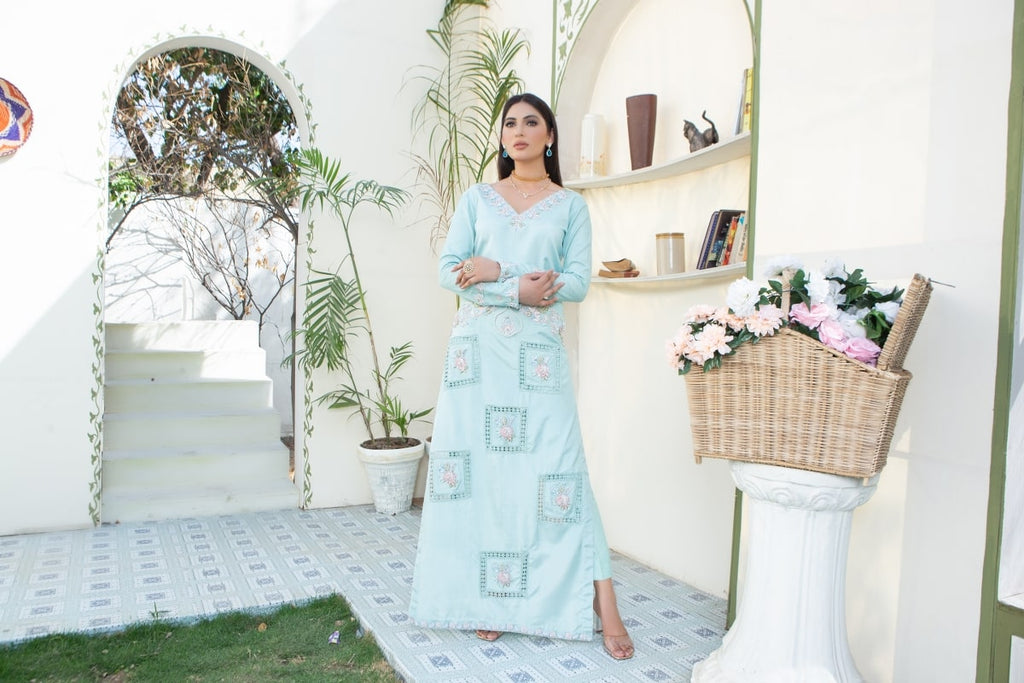 Sumaria’s Couture Baharan Luxury Pret 3Pc Suit - Orchid