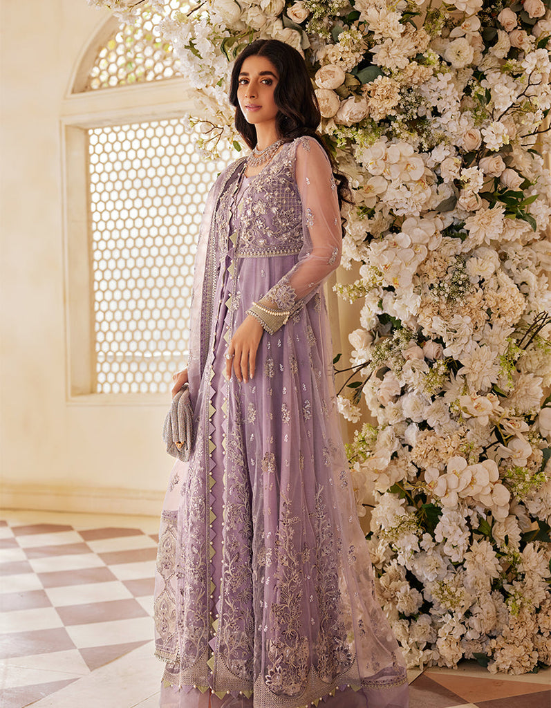 SIFA Sajli Festive Formal Unstitched Embroidered 3Pc Suit S01 - LELILA